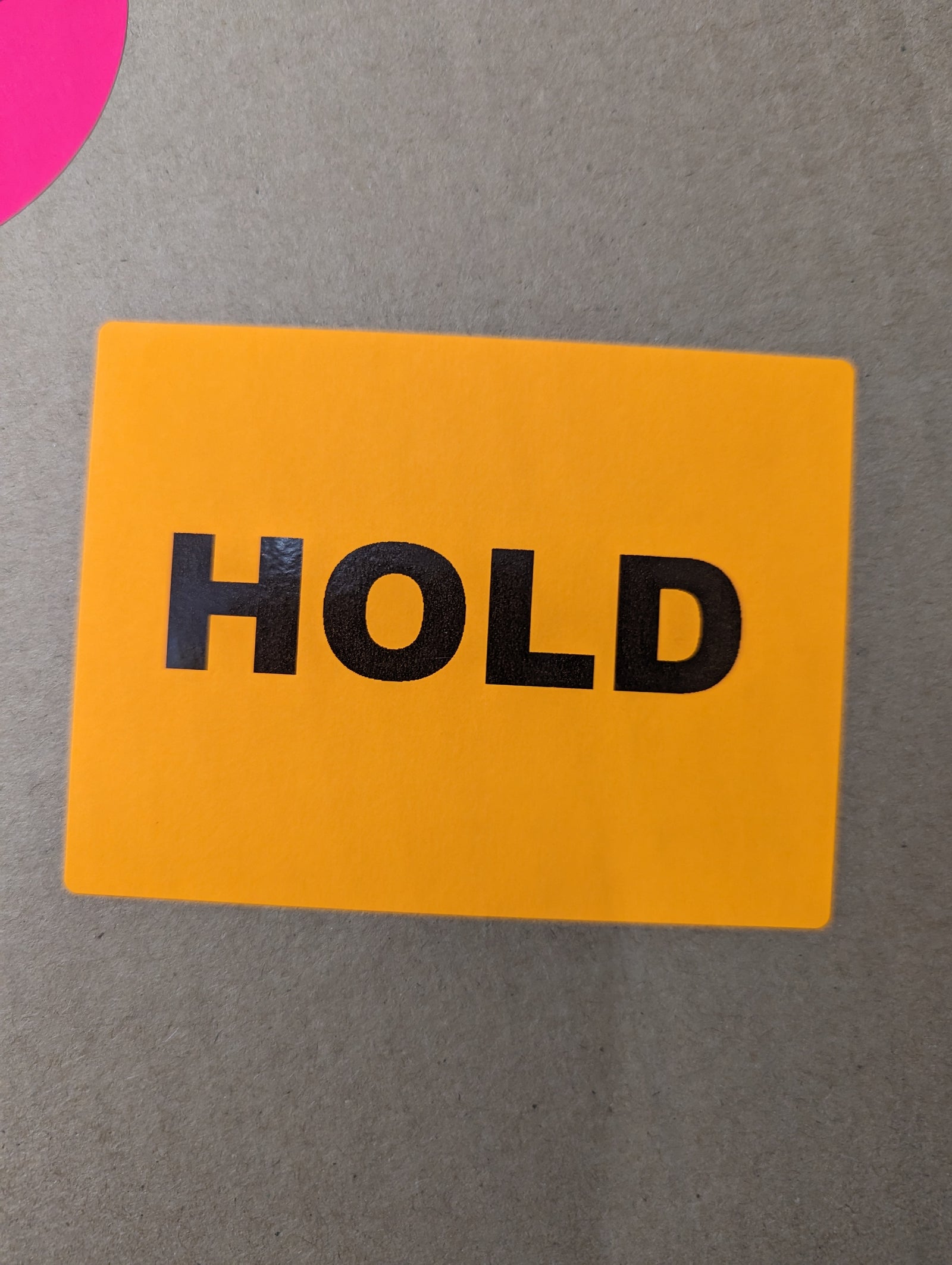 High Visibility Warehouse Packaging Labels For Rework Departments